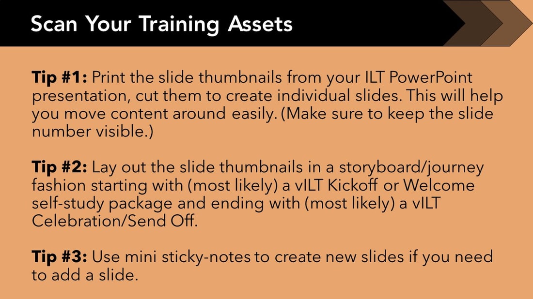 Virtual Training Tip: Map Your Virtual Learning Journey